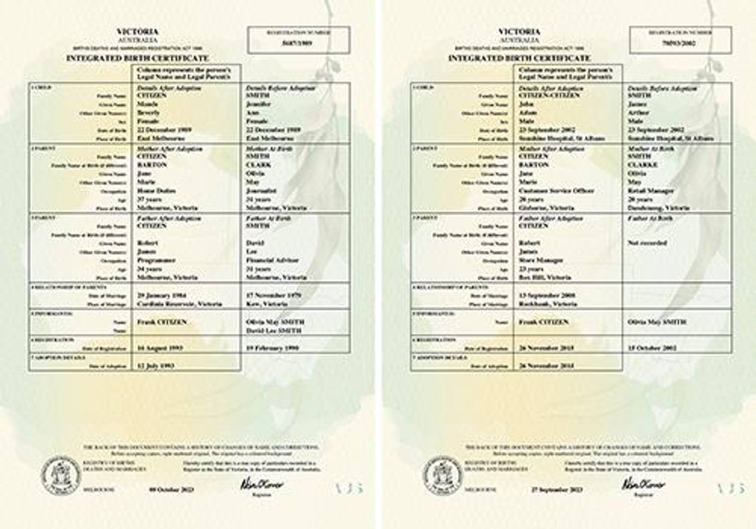 Get an integrated birth certificate | bdm.vic.gov.au