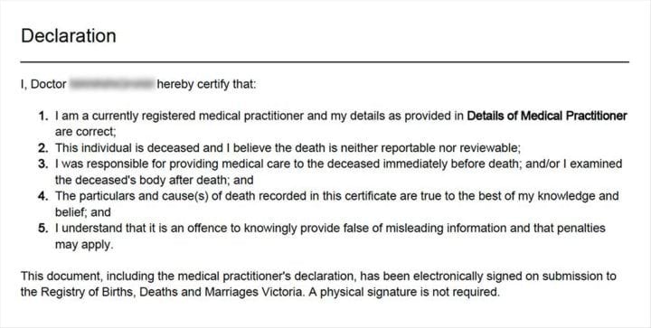How to identify the new cause of death forms | bdm.vic.gov.au